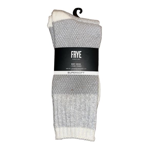 Frye | Accessories | Frye Super Soft Boot Womens Socks 2 Pk Winter Warm ...